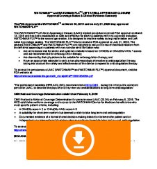 Reimbursement | WATCHMAN Device