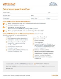 WATCHMAN referring download center - downloadable tools and resources