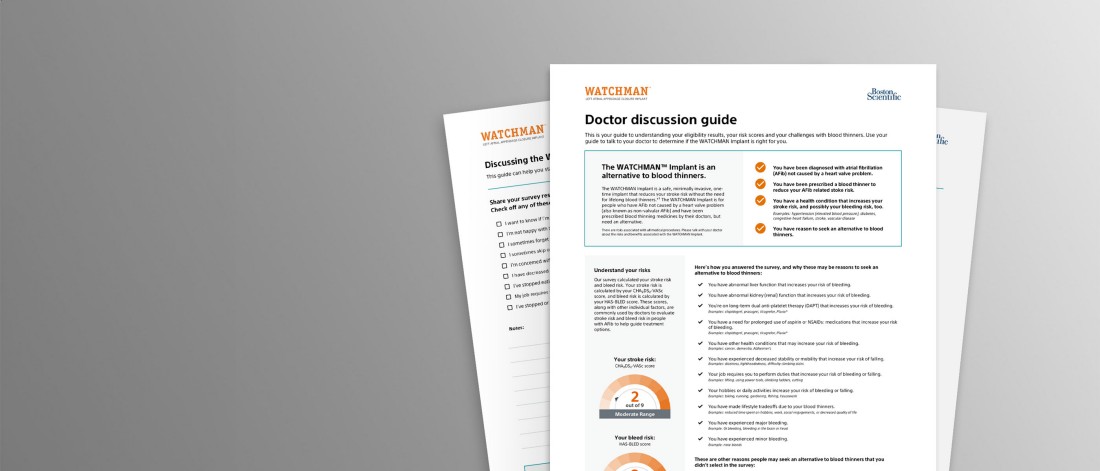 WATCHMAN Implant - Resources - Contact Us, Download Brochures, FAQ